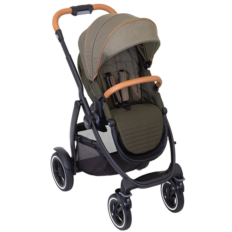 Graco Evo XT Pushchair With Luxury Footmuff and Rain Cover